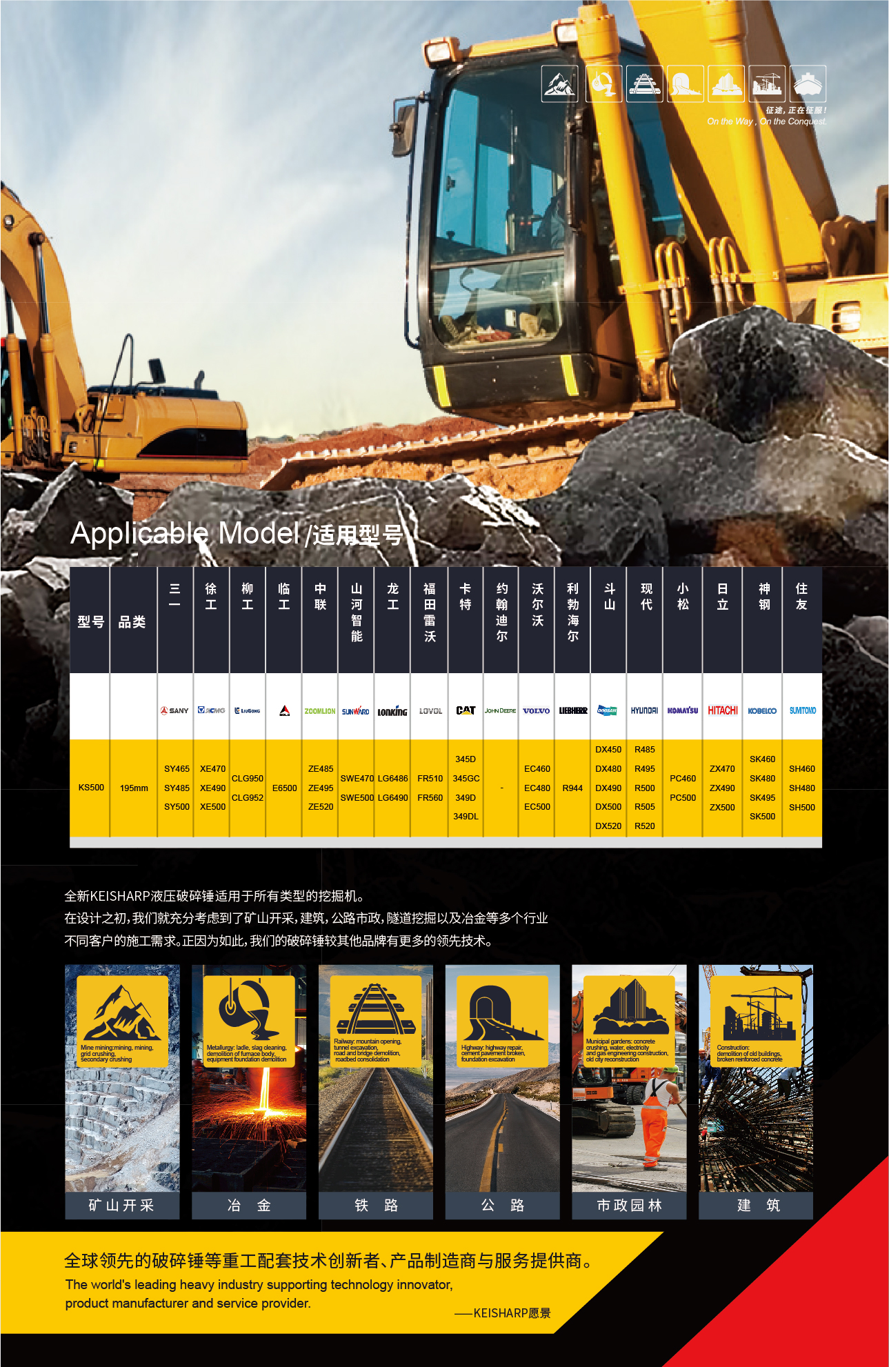 KS500 Side Type Hydraulic Breaker: The Ultimate Solution for Demolition ...